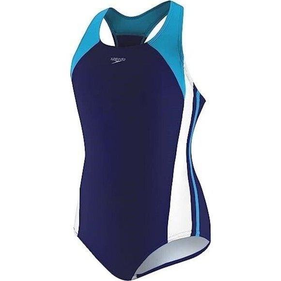 Speedo | Swim | Nwt Speedo 2 Youth Solid Infinity Splice One Piece ...